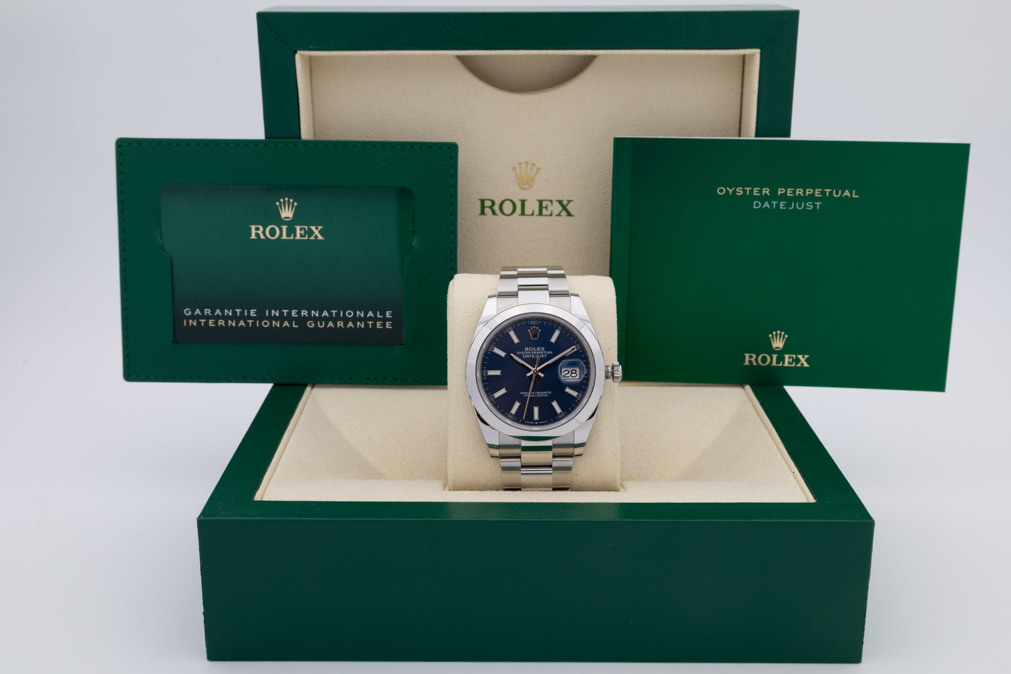 Rolex Datejust 68274 Blue Dial 1988